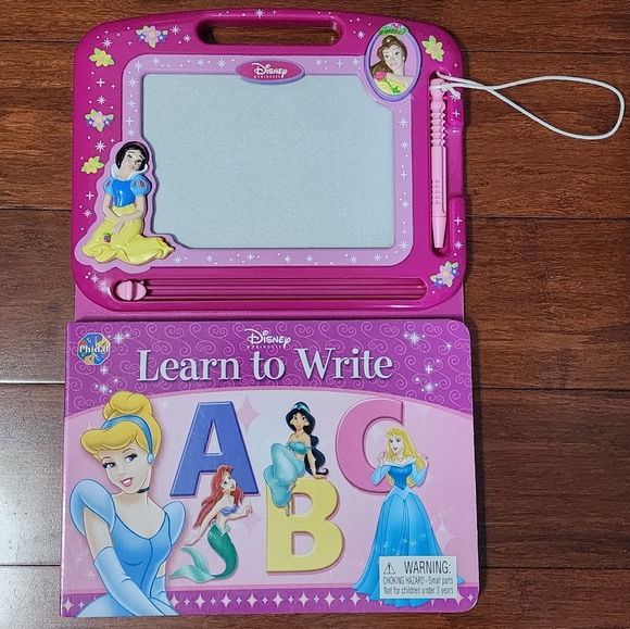 Disney | Toys | Disney Princess Learn To Write Book With Magnetic ...
